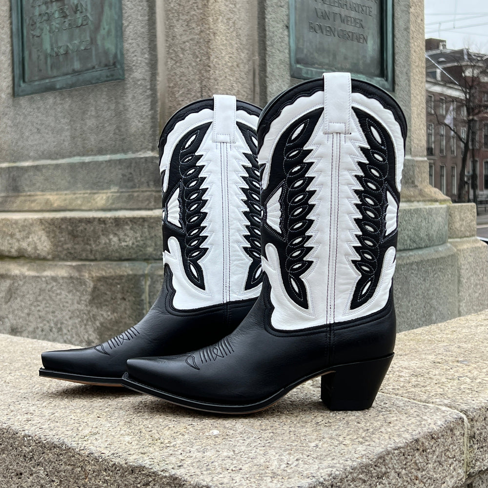 Judy boots - black/white | Gaudi Den Haag